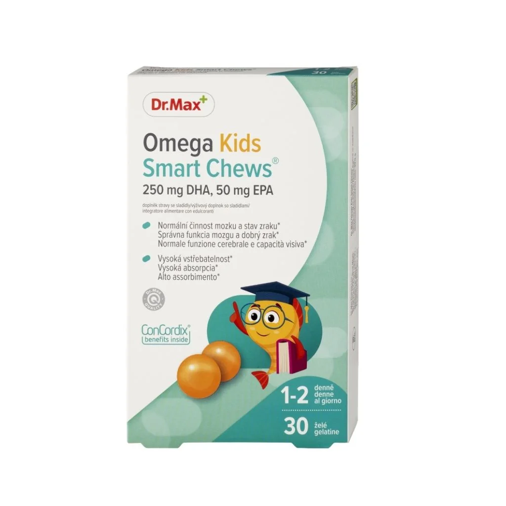 Dr. Max Omega Kids Smart Chews 30 ks | Dr. Max Lékárna