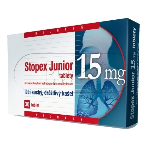 Stopex Junior 15mg tablety por.tbl.nob.30x15mg