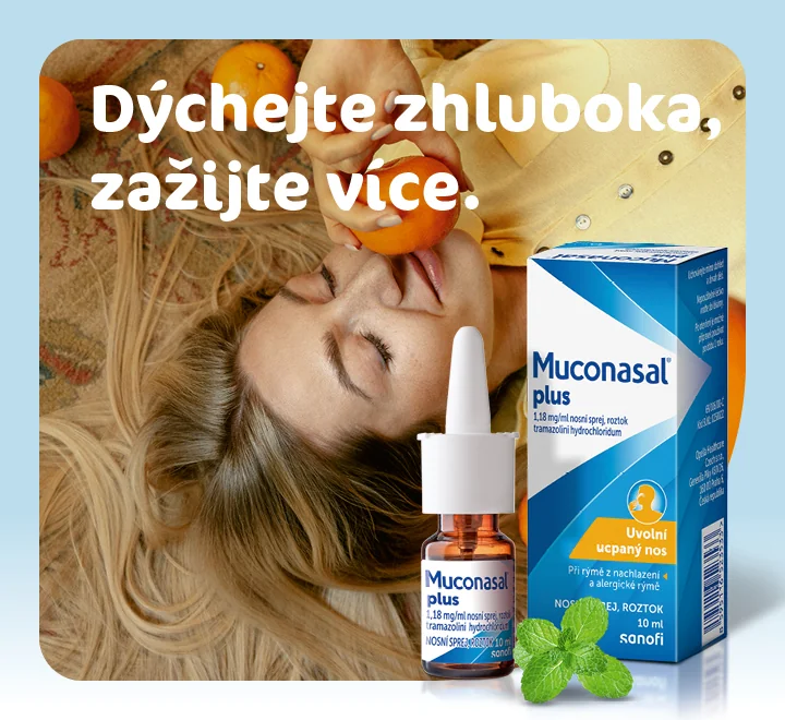 Muconasal Plus nosní sprej 10 ml | Dr. Max Lékárna