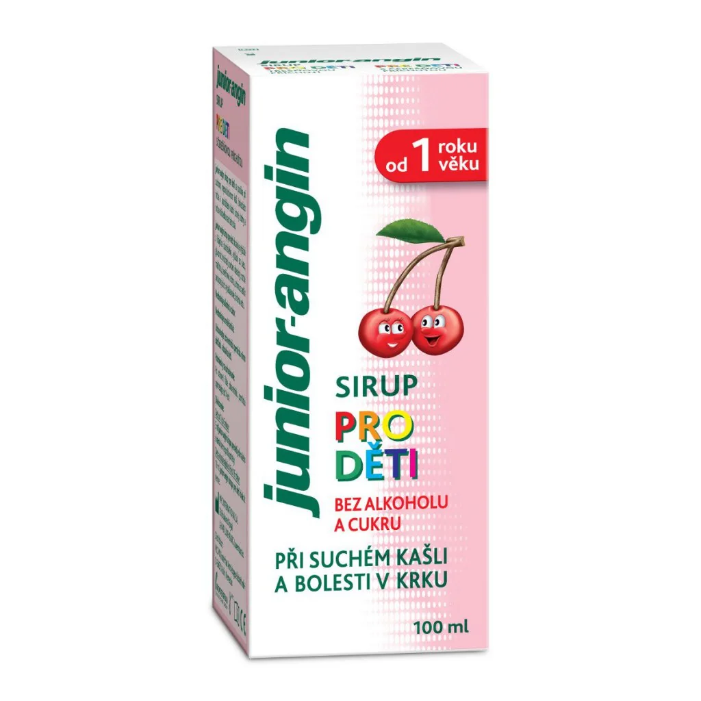 Junior-angin sirup pro děti 100 ml | Dr. Max Lékárna